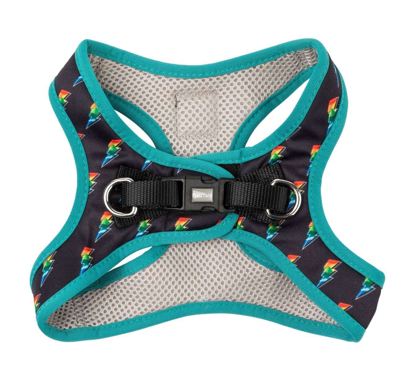 FuzzYard Step-In Dog Harness - Volt - Large (52-54cm Neck - 58-60cm Chest)