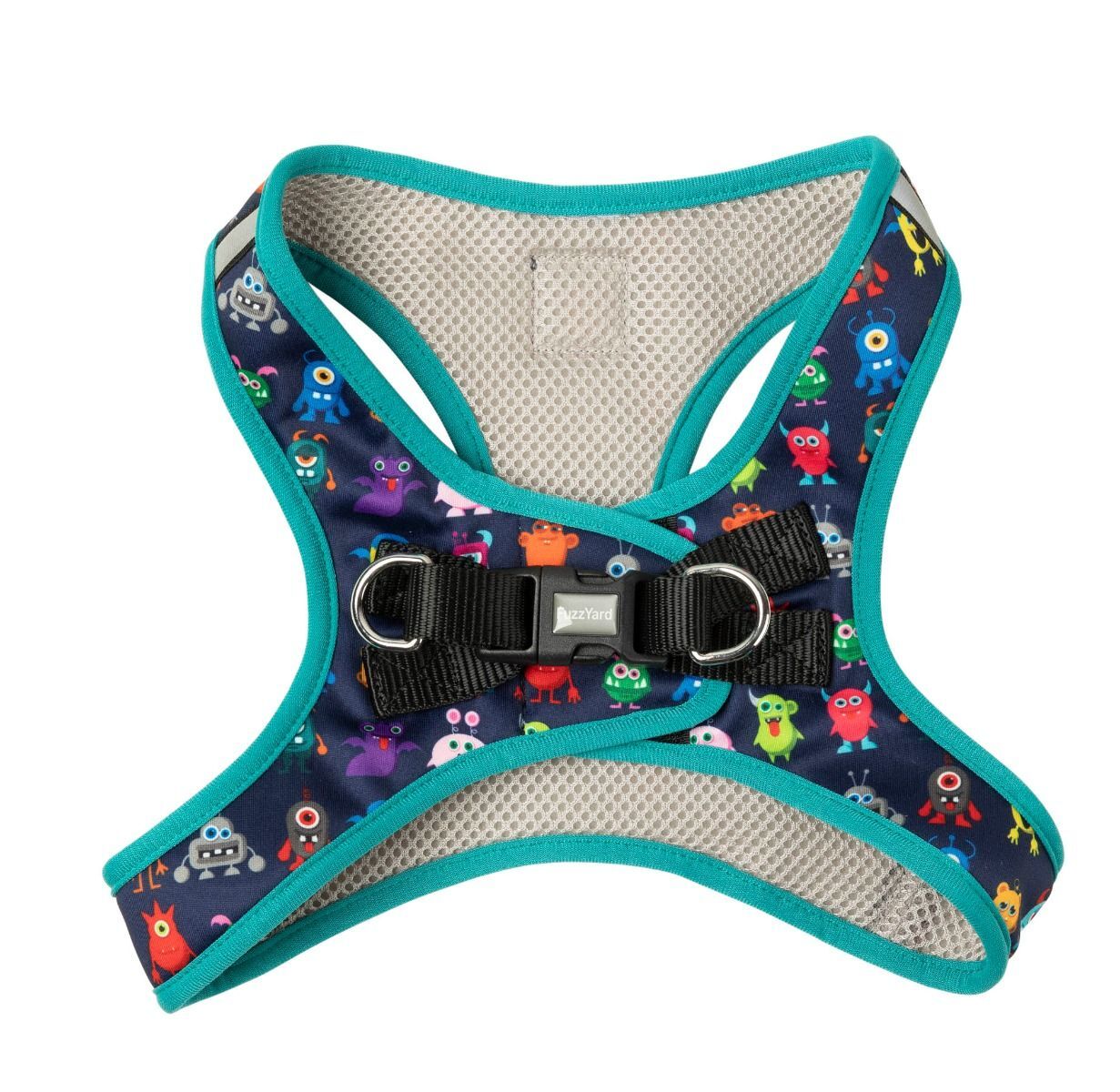 FuzzYard Step-In Dog Harness - Yardsters - Medium (44-46 Neck - 52-54cm ...