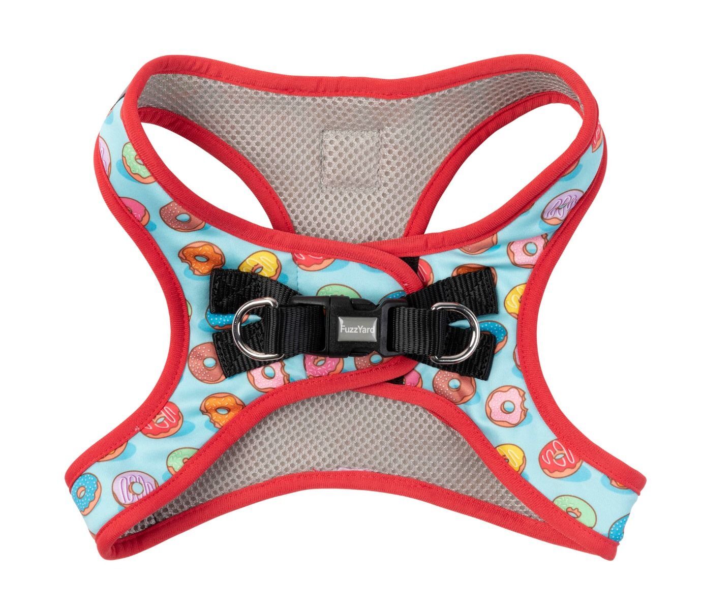 FuzzYard Step-In Dog Harness - You Drive Me Glazy - Medium (44-46 Neck ...