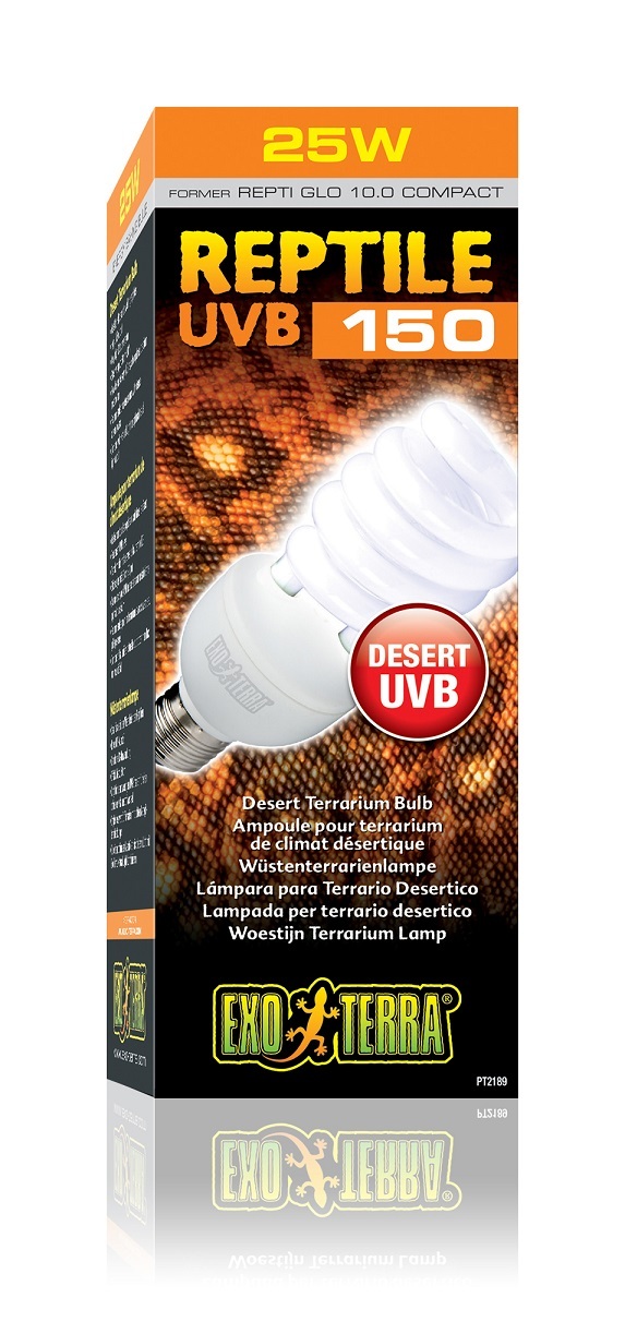 Exo Terra 25 Watt Reptile UVB 150 (Repti Glo 10.0 Compact Fluorescent)