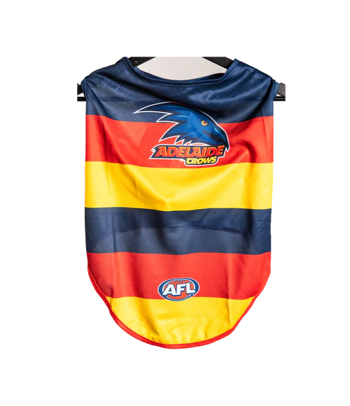 Adelaide Crows AFL Dog Jersey - Large (48-49.5cm)