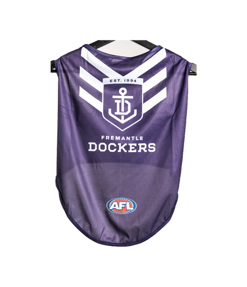 Fremantle Dockers AFL Dog Jersey - Extra Large (59-62cm)