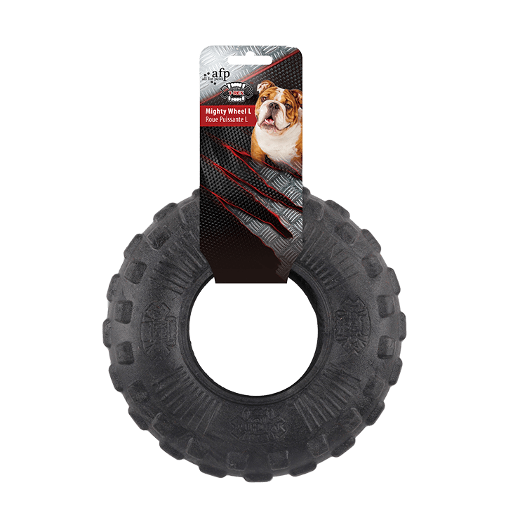 AFP Mighty Wheel Dog Toy - Large (21x21x5.2cm)