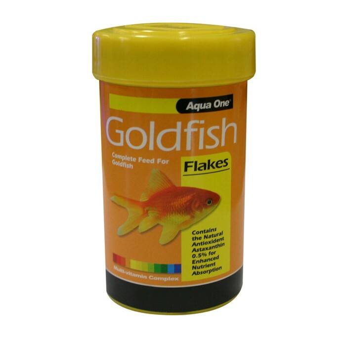 Aqua One Goldfish Flake Food - 24g