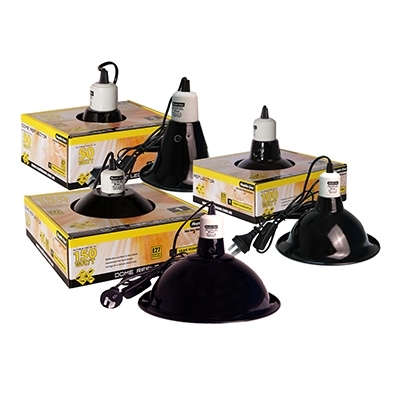 Reptile One 100 Watt Ceramic Heat Dome Reflector - Eddison Fitting