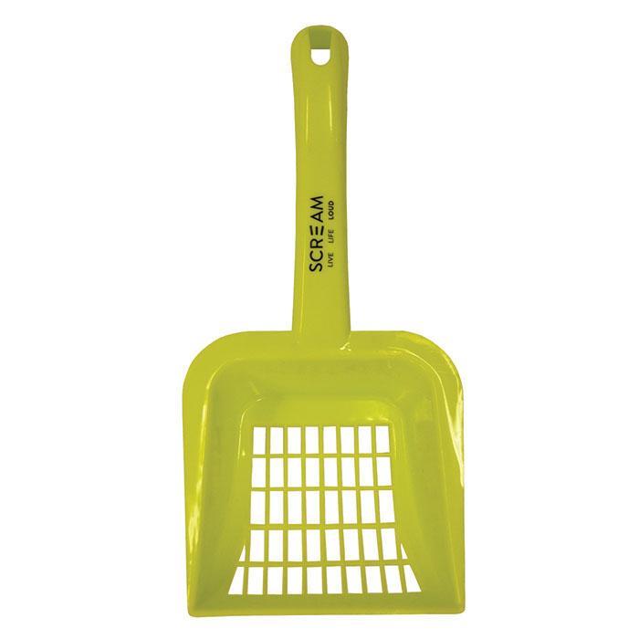 Scream Cat Litter Scoop - Green