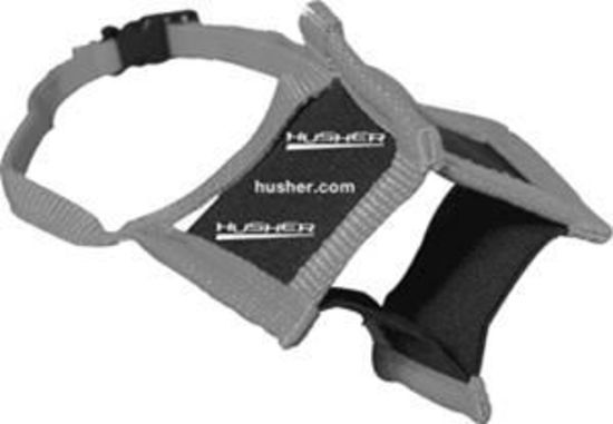 Husher Elastic Training Muzzle for Dogs (Size 8)