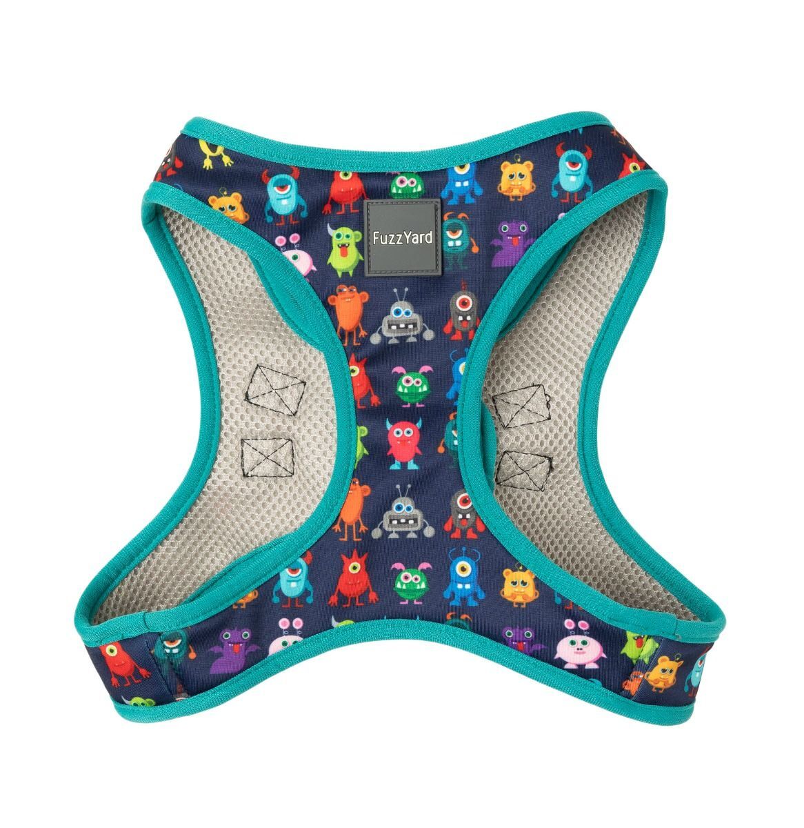 FuzzYard Step-In Dog Harness - Yardsters - X-Large (61-63 Neck - 69 ...