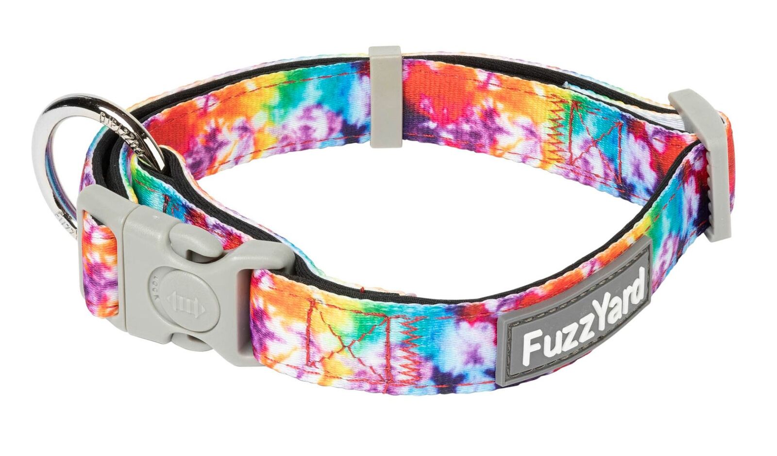 FuzzYard Dog Collar - Peace Out - Small (15mm x 25-38cm)