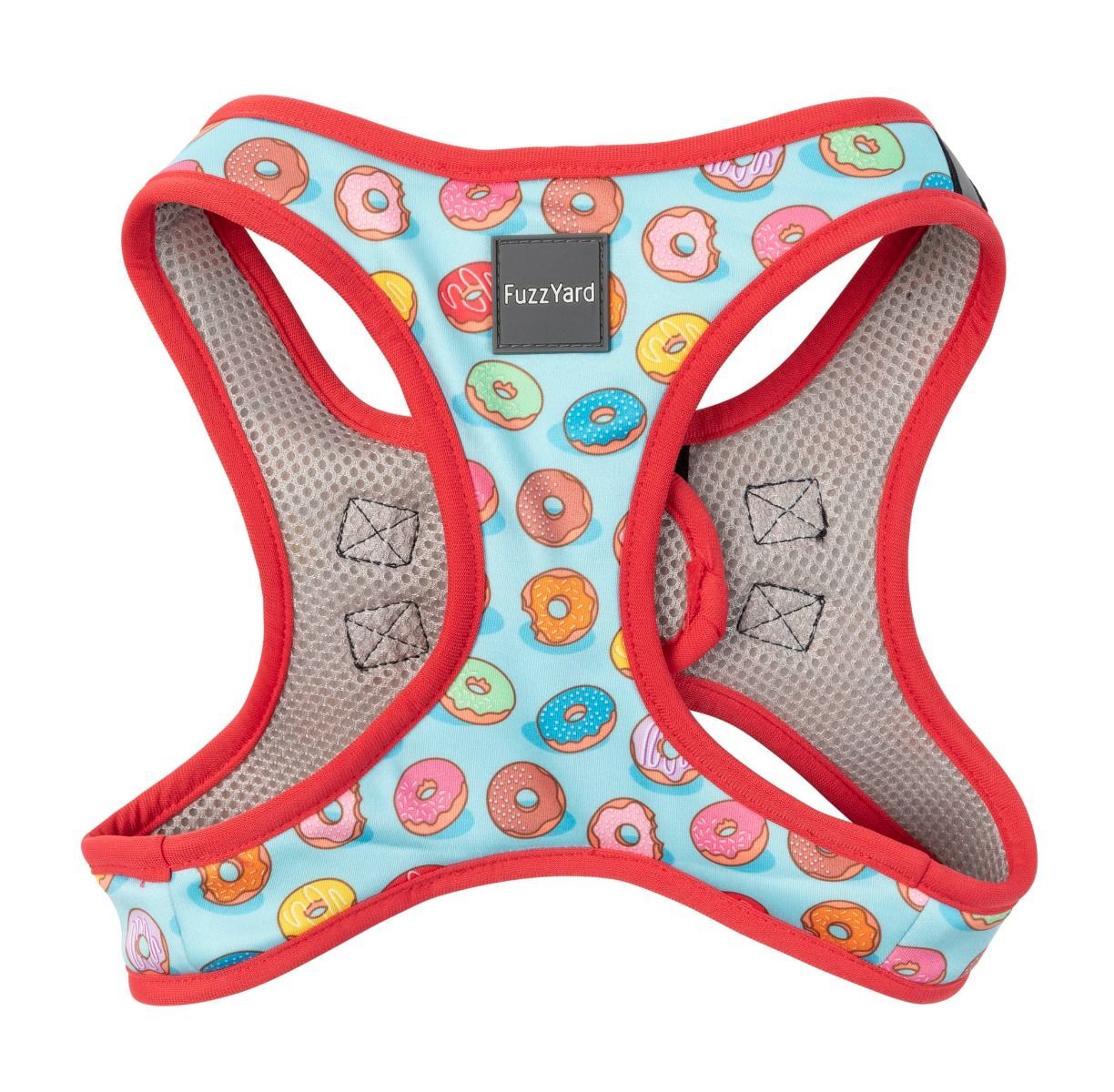 FuzzYard Step-In Dog Harness - You Drive Me Glazy - Medium (44-46 Neck ...