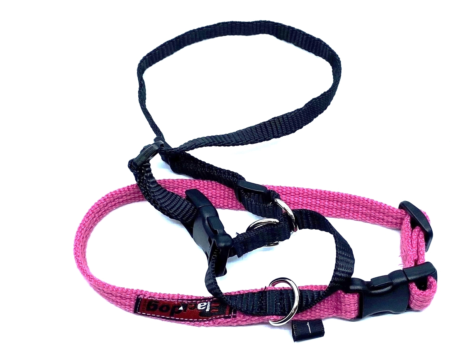 Black Dog Haltermate Halter - Size 1 - Pink (Dog Walking Control Head ...